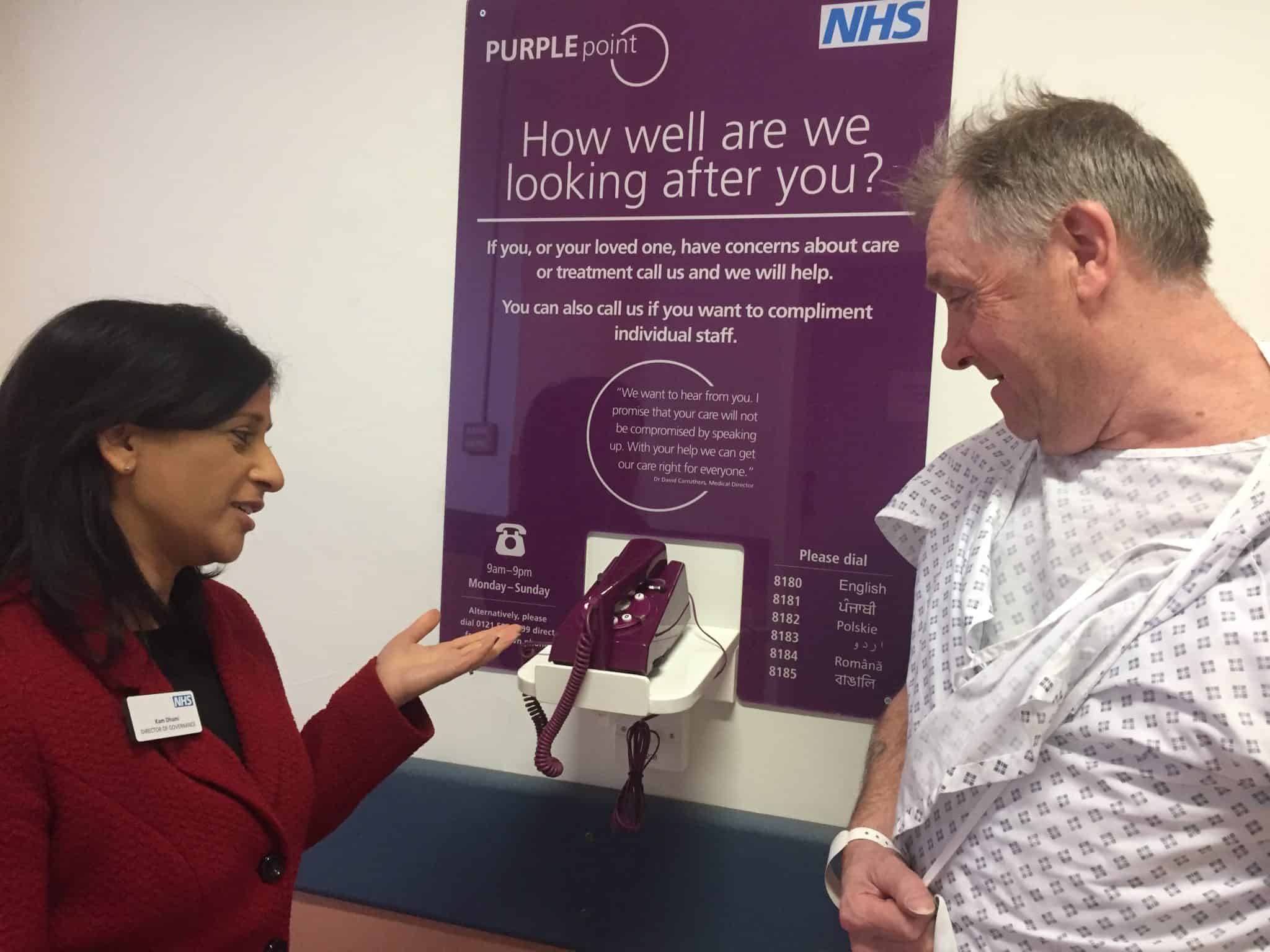 New hospital hotline introduced for inpatients | Sandwell and West ...